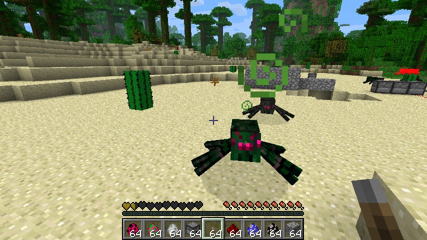 Elemental Spiders Mod v1.0 Minecraft Mod