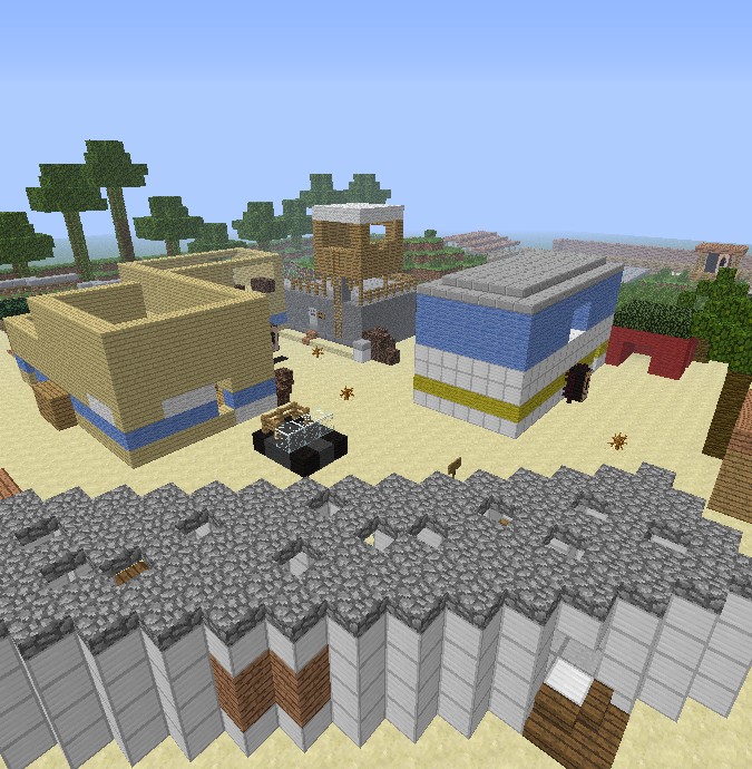 Firing Range-Black Ops Map Minecraft Map