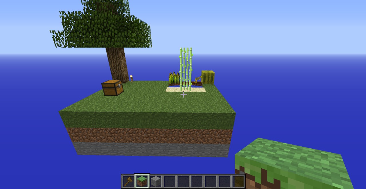 Skyblock survival Minecraft Map