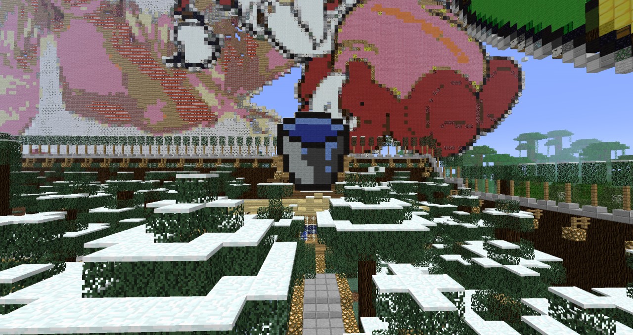 Advent Area Christmas Time Minecraft Map