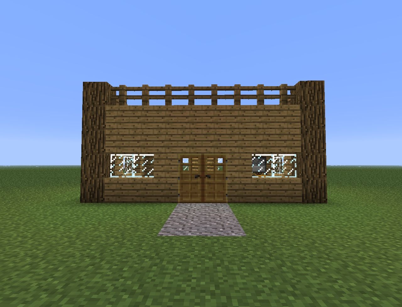 simple house Minecraft Map