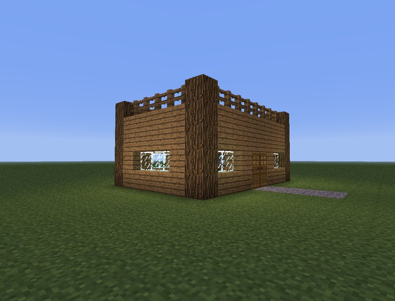 simple house Minecraft Map