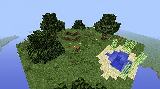 The Cube World (Survival) Minecraft Map