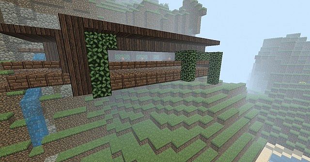 hillside project Minecraft Map