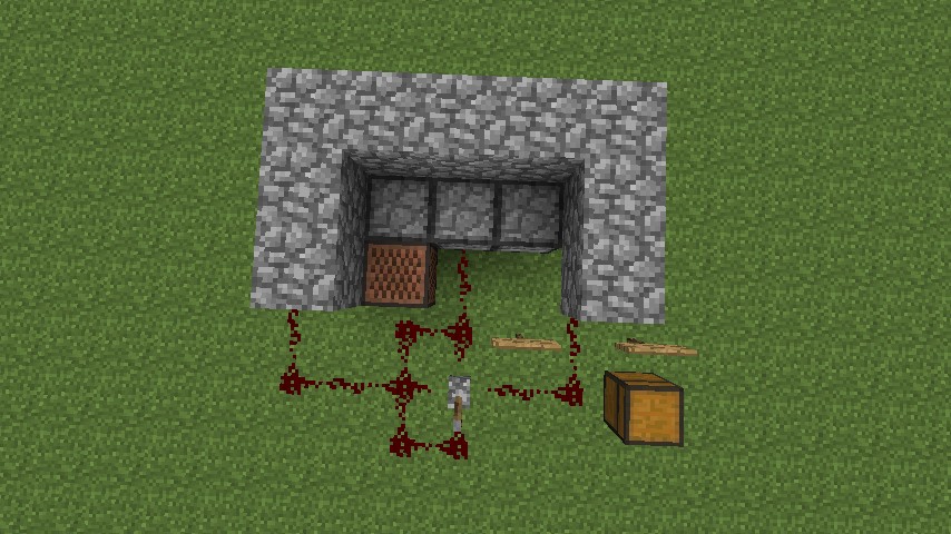 Redstone Arrow Cannon Minecraft Map