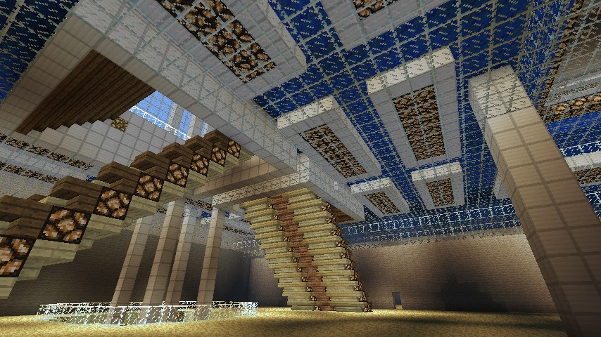 Modern Train Station prominecraft.pl Minecraft Map