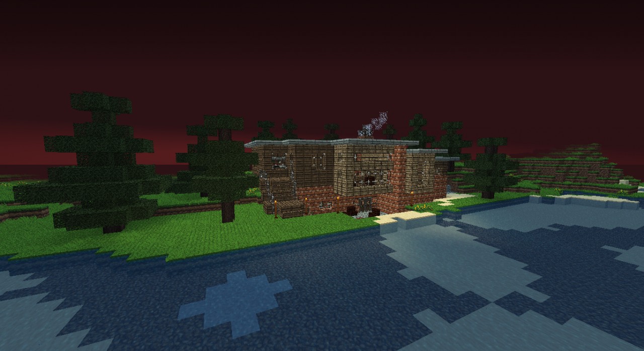 Cozy Cabin Minecraft Map