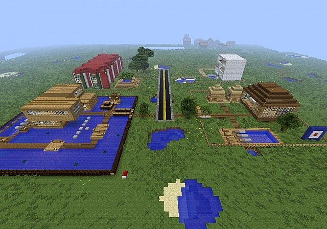 Modern Street Minecraft Map