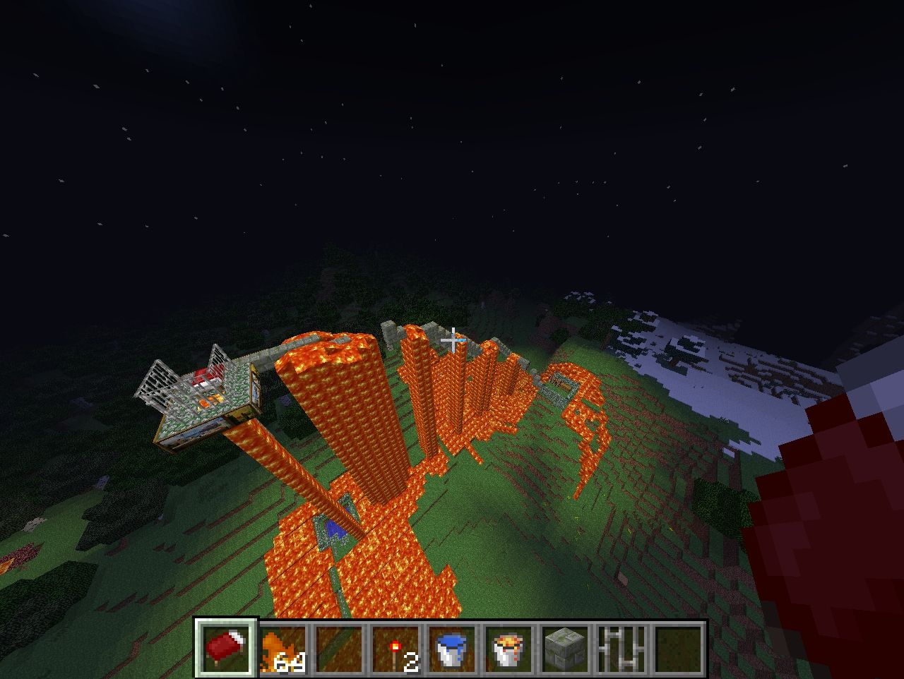 Lava Escape Minecraft Map