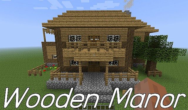 Wooden Manor Minecraft Map