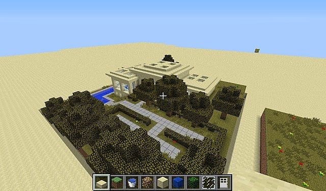 Small Sandstone Villa :) Minecraft Map