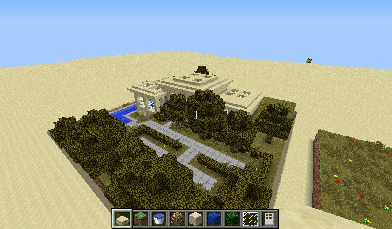 Small Sandstone Villa :) Minecraft Map