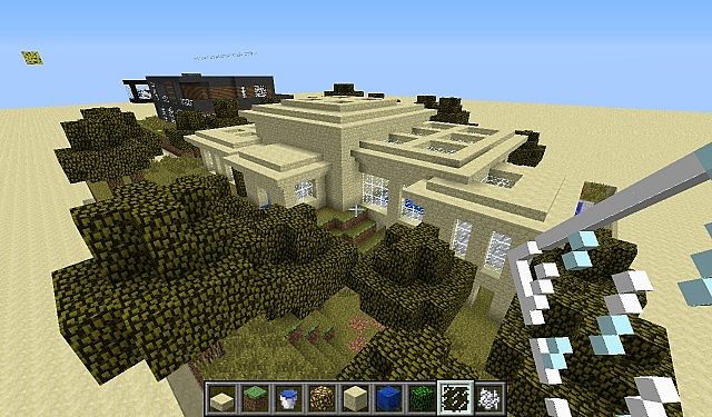 Small Sandstone Villa :) Minecraft Map