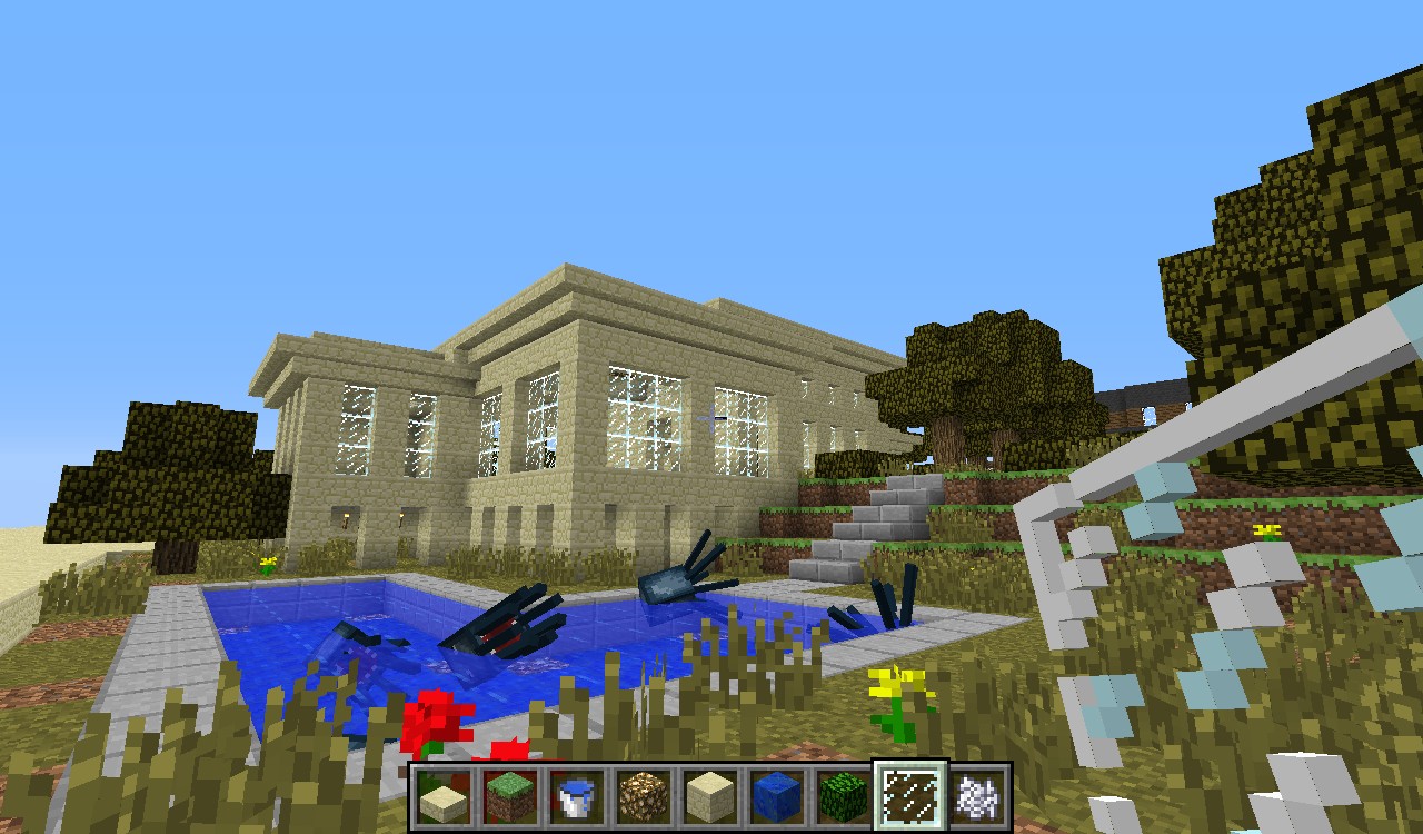 Small Sandstone Villa :) Minecraft Map