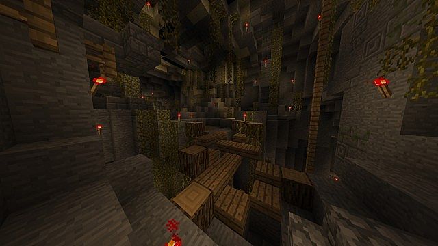 Underground Ruins Minecraft Map