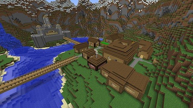 Valley Village Minecraft Project