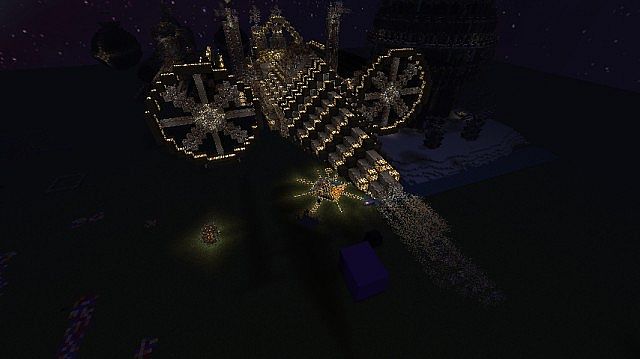 Smuggler class_Steam_Airship ( 'clockwork app) Minecraft Map