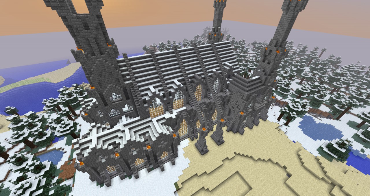 Downundercraft spawn Church Minecraft Map