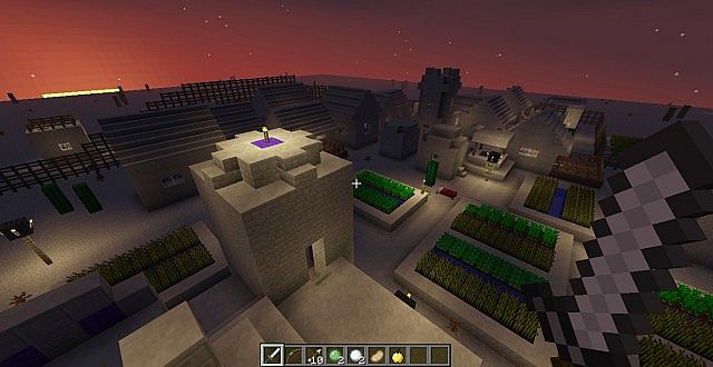 Sandy Town Map Minecraft Map