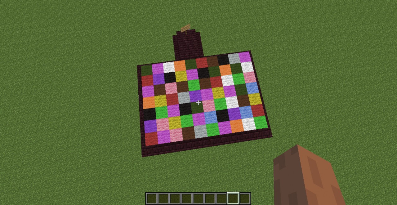 Wool or art? Minecraft Map