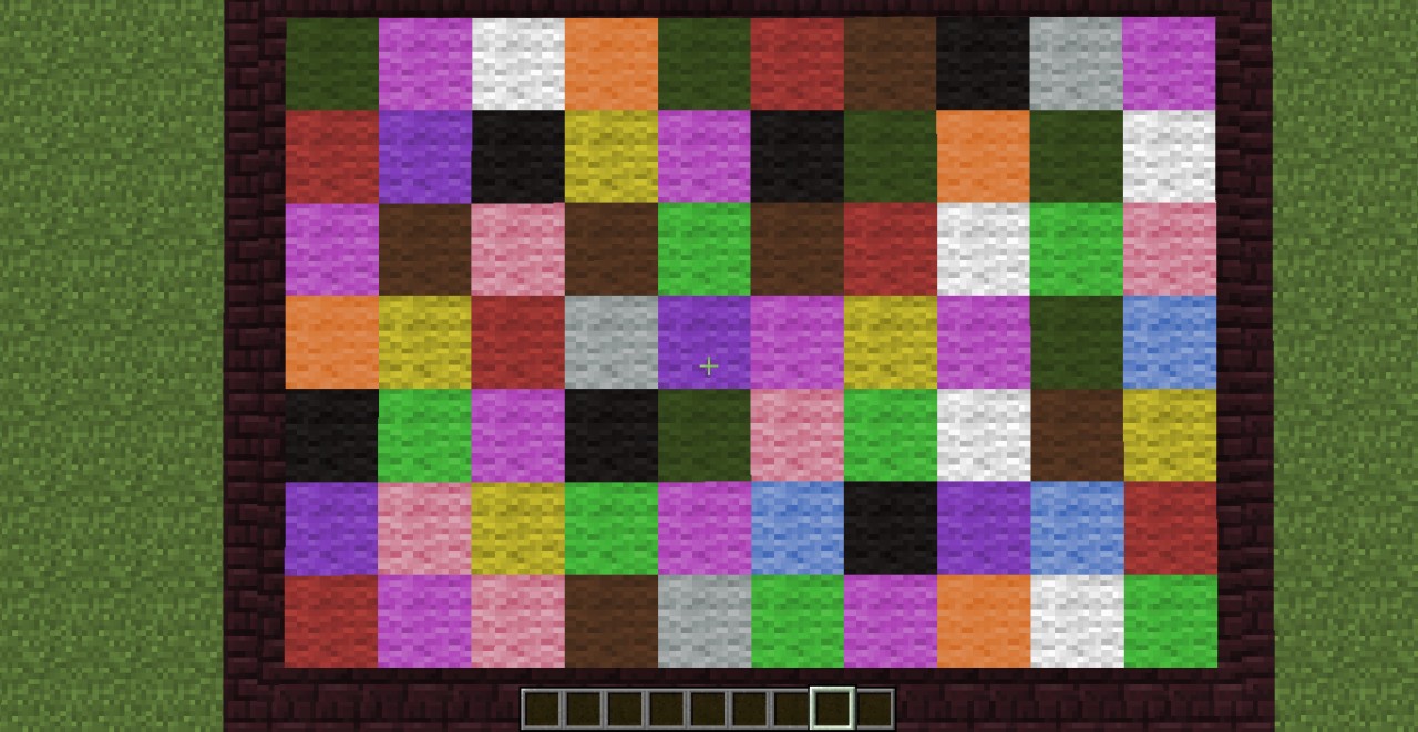 Wool or art? Minecraft Map
