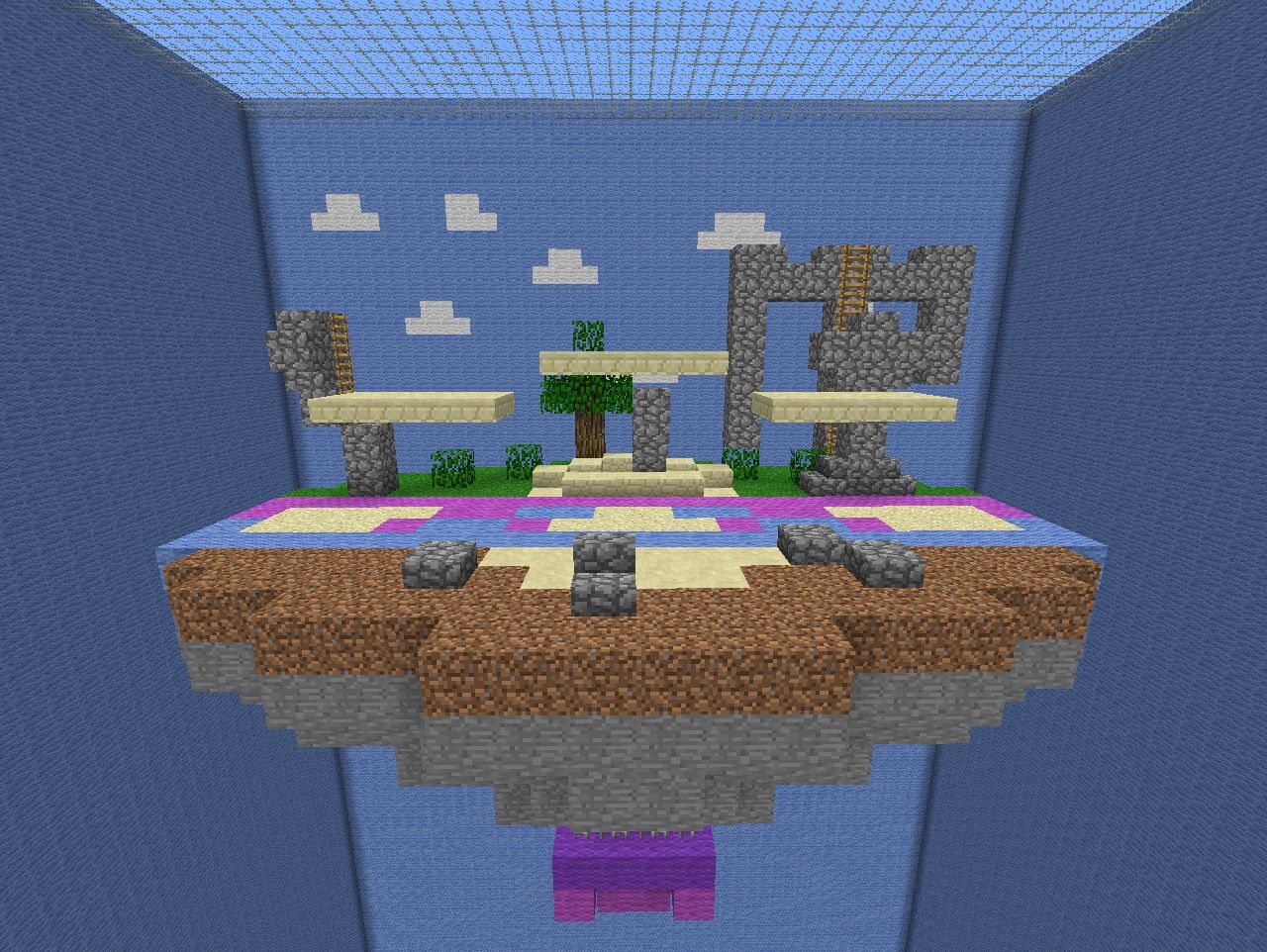 [Minigame] [PvP] Super Smash Bros in Minecraft! [1.4.5] Minecraft Map