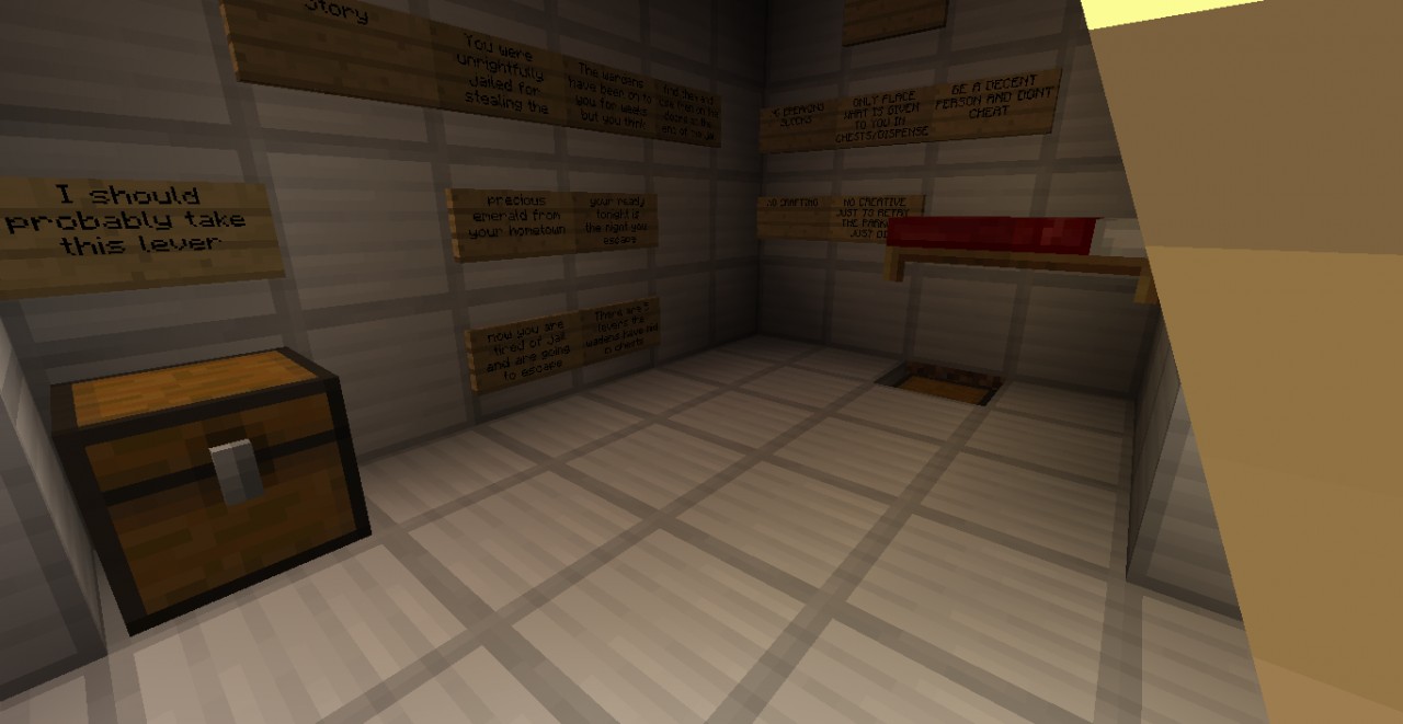 Prison Adventure Minecraft Map