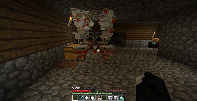 Chicken tornado? Minecraft Map