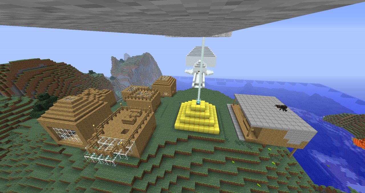 The Four Element's Minecraft Map