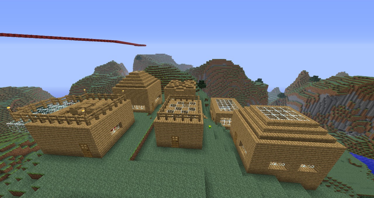 The Four Element's Minecraft Map