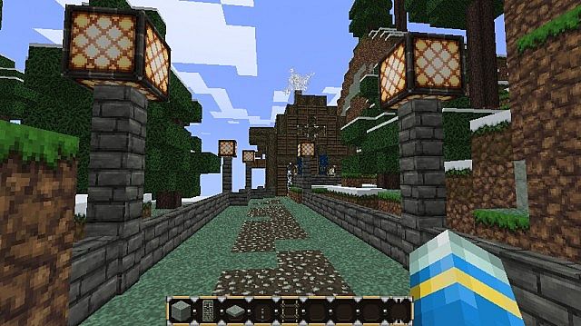 LOTR inspired house Minecraft Map