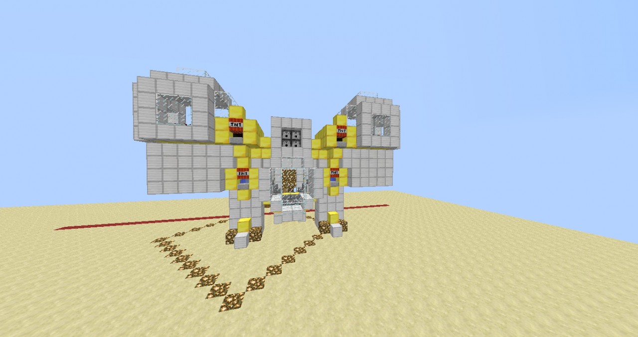 Semi Automatic Minecraft Robot Minecraft Map