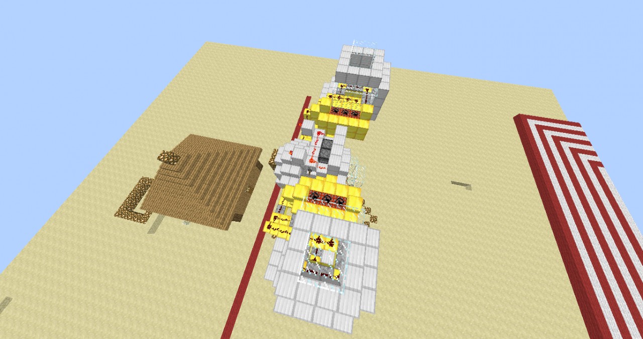 Semi Automatic Minecraft Robot Minecraft Map