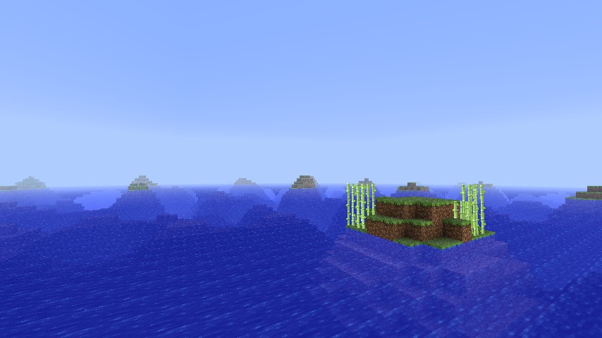 Custom Terrain- Rocky Sea Minecraft Map