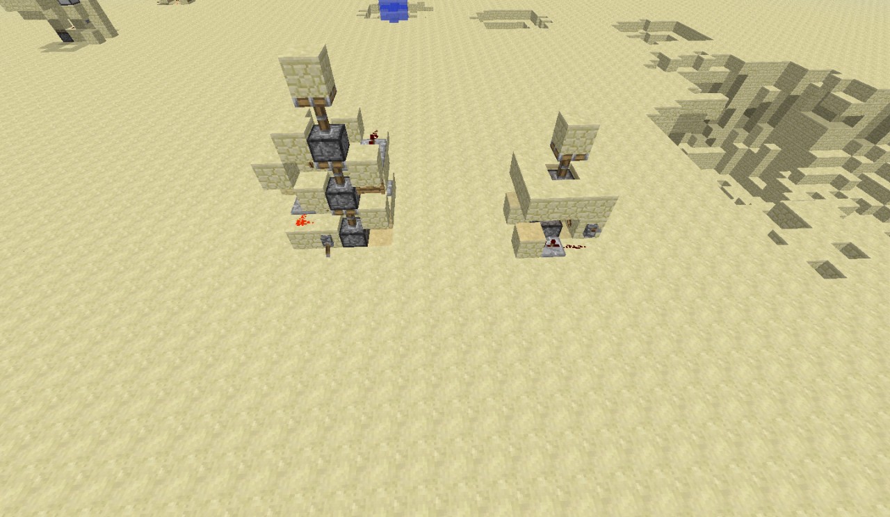Minecraft - Double and Triple Piston Extenders Minecraft Map