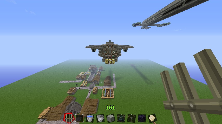 The World with planes Minecraft Map