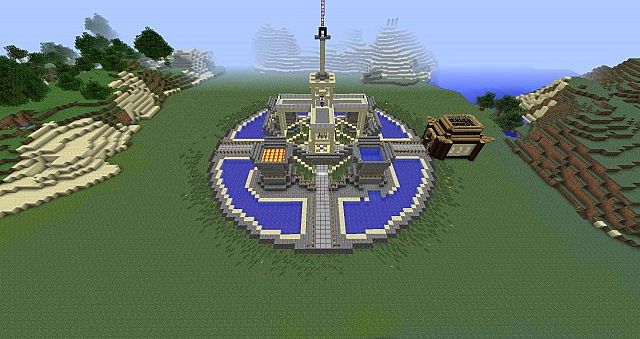 Epic Tekkit Server Spawn!! Minecraft Map