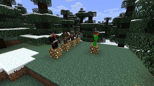 Survival Map With Npcs!!!! Minecraft Map