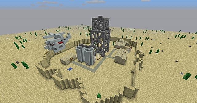 PvP Map: Oil Well Minecraft Map
