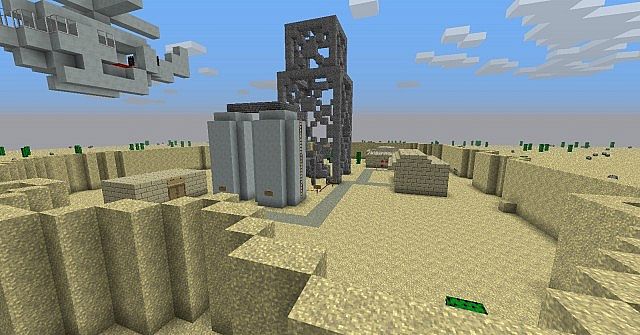 PvP Map: Oil Well Minecraft Map