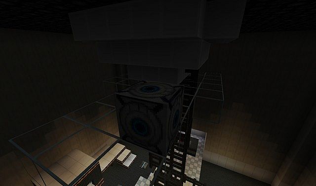 GLaDOS' chamber Minecraft Map