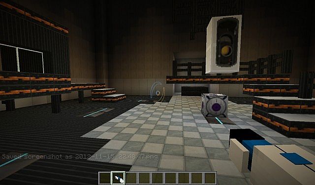 GLaDOS' chamber Minecraft Map