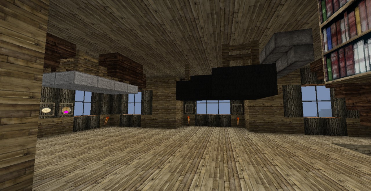 Vertigo - The Upside Down House Minecraft Map