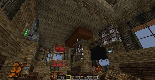 Vertigo - The Upside Down House Minecraft Map