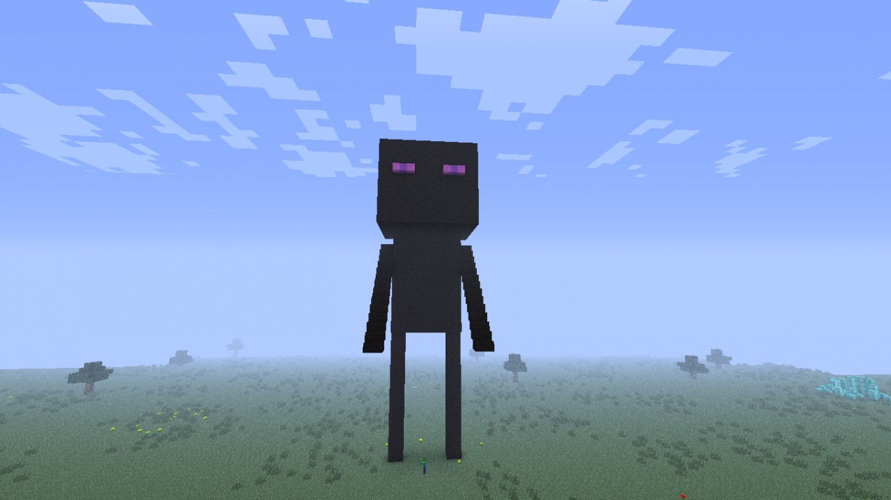 enderman model Minecraft Map