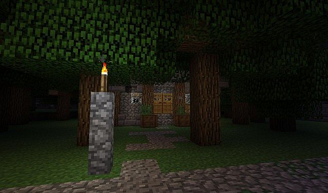 Forest Temple Minecraft Map