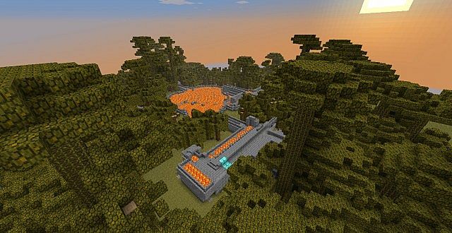 Race to the Temple (Temple Run) Minecraft Map