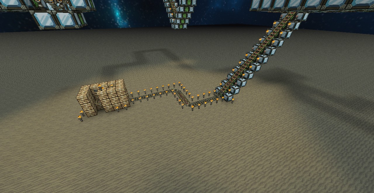 Epic Roller Coaster! Minecraft Map