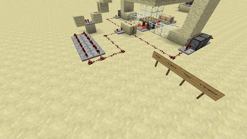 Simple Self Building Structure Minecraft Map