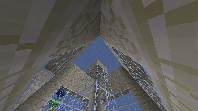 Simple Self Building Structure Minecraft Map